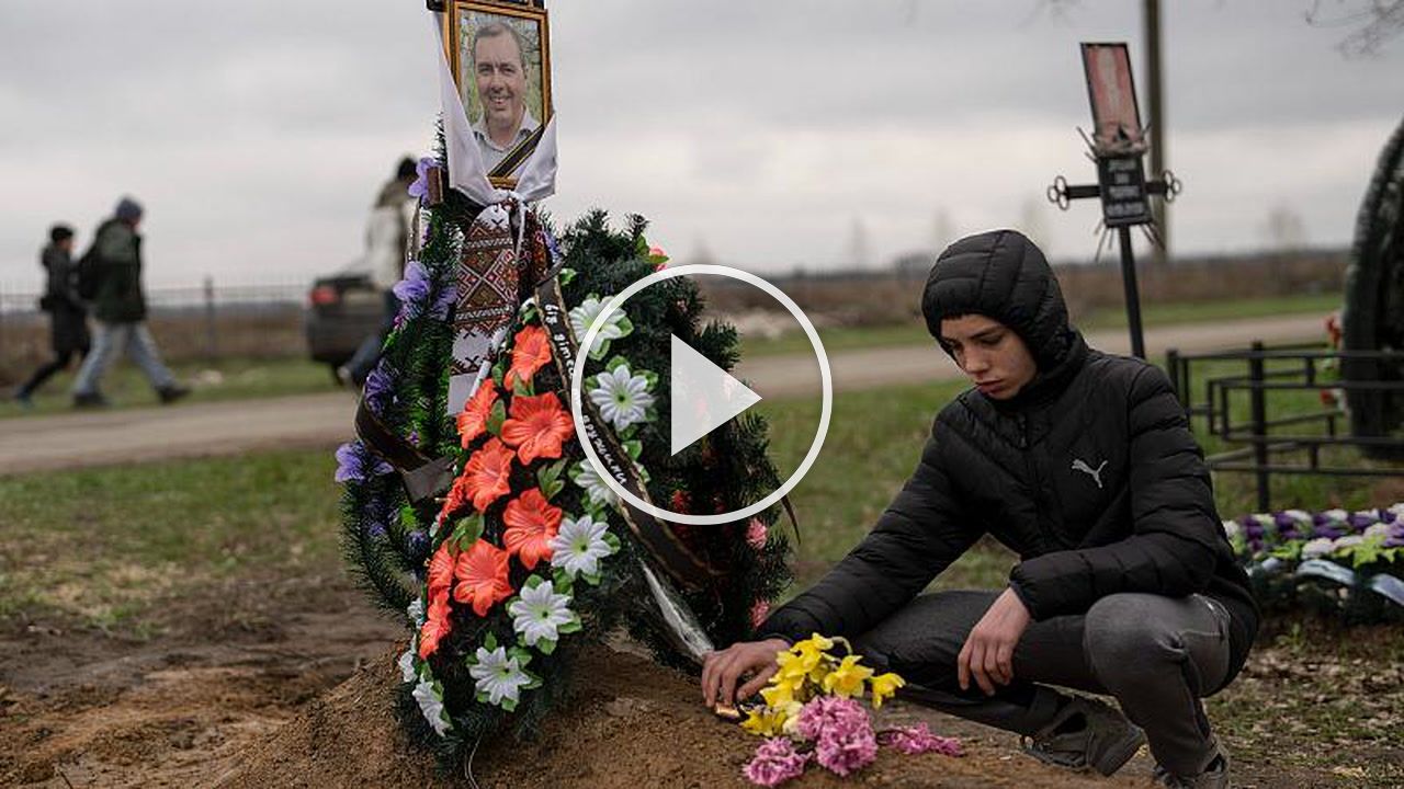 A son's story of survival, and loss in Bucha