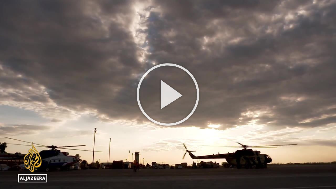 Aid reaches Turkey's remote village by helicopter