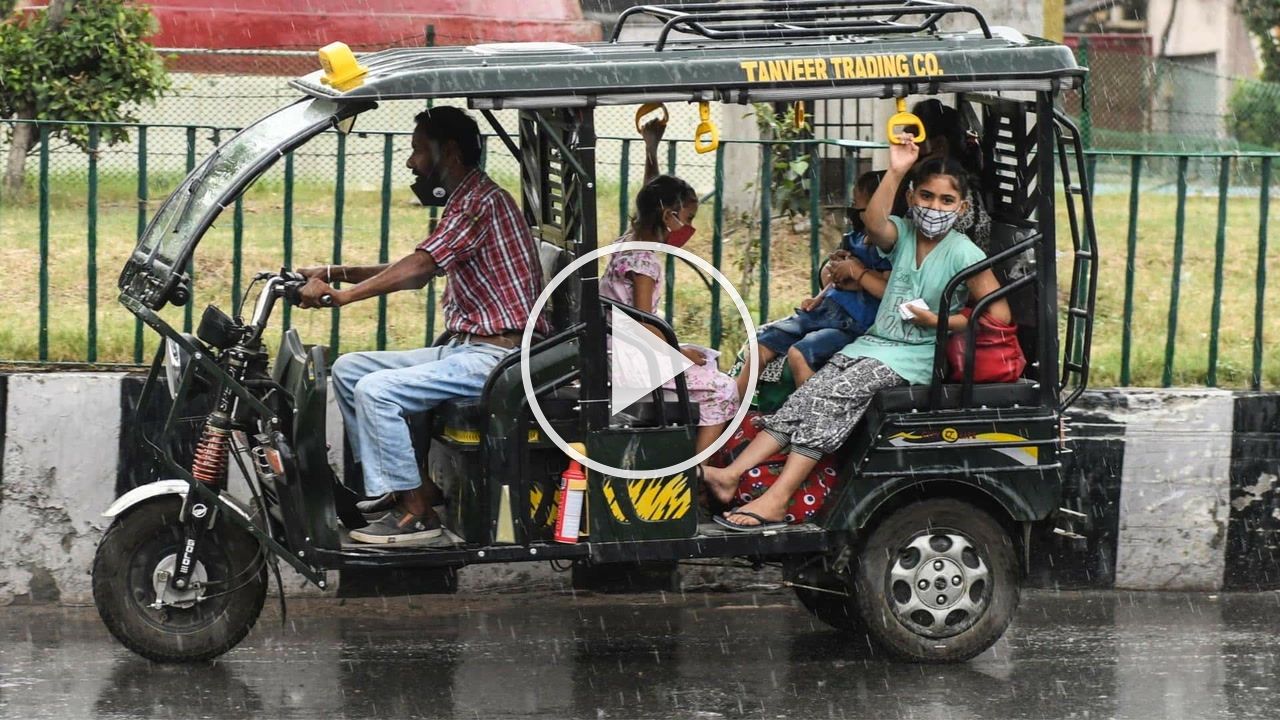 Battery-powered rickshaws spark India's EV revolution