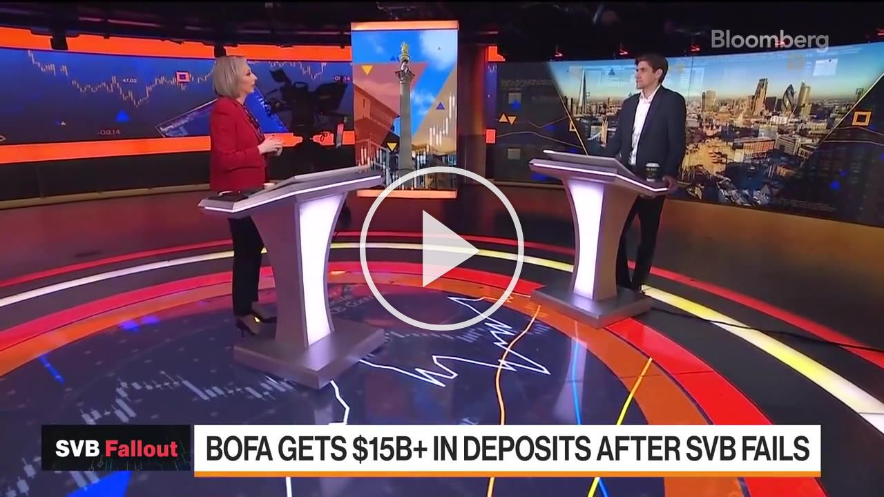 BofA Gains $15 Billion in Deposits After SVB Fails