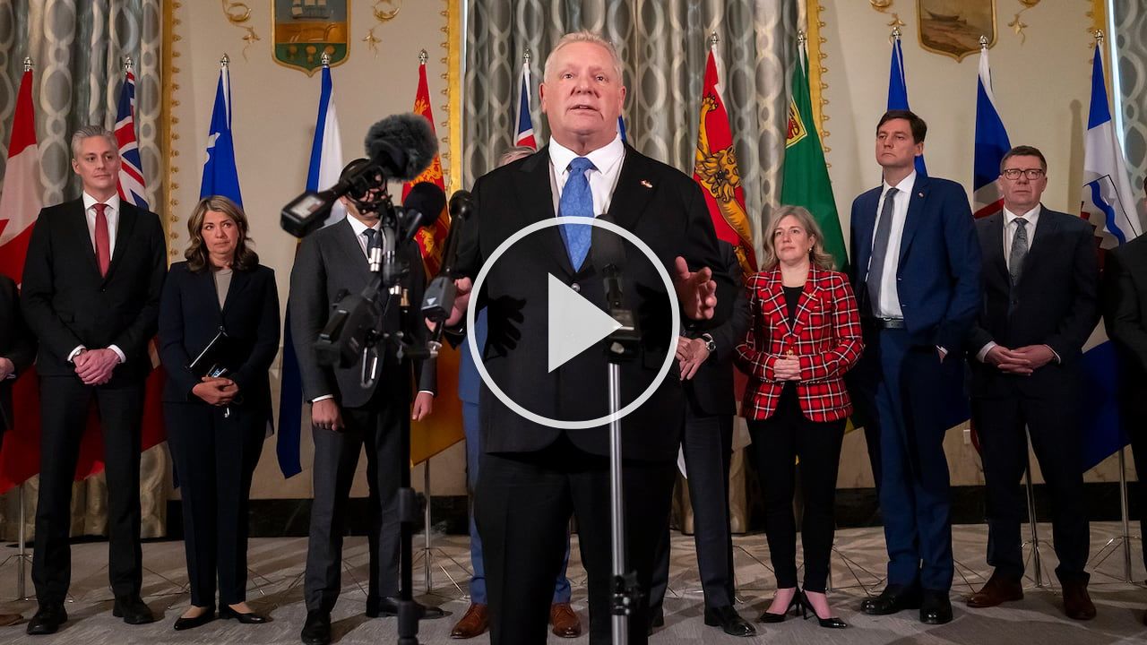 Canada's premiers meet U.S. advisors at White House