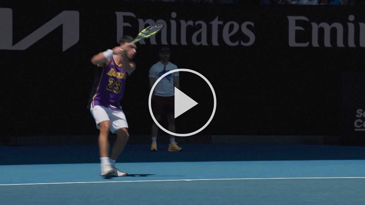 Carlos Alcaraz prepares for Australian Open with renewed determination