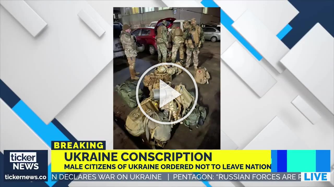 Compulsory conscription begins in Ukraine