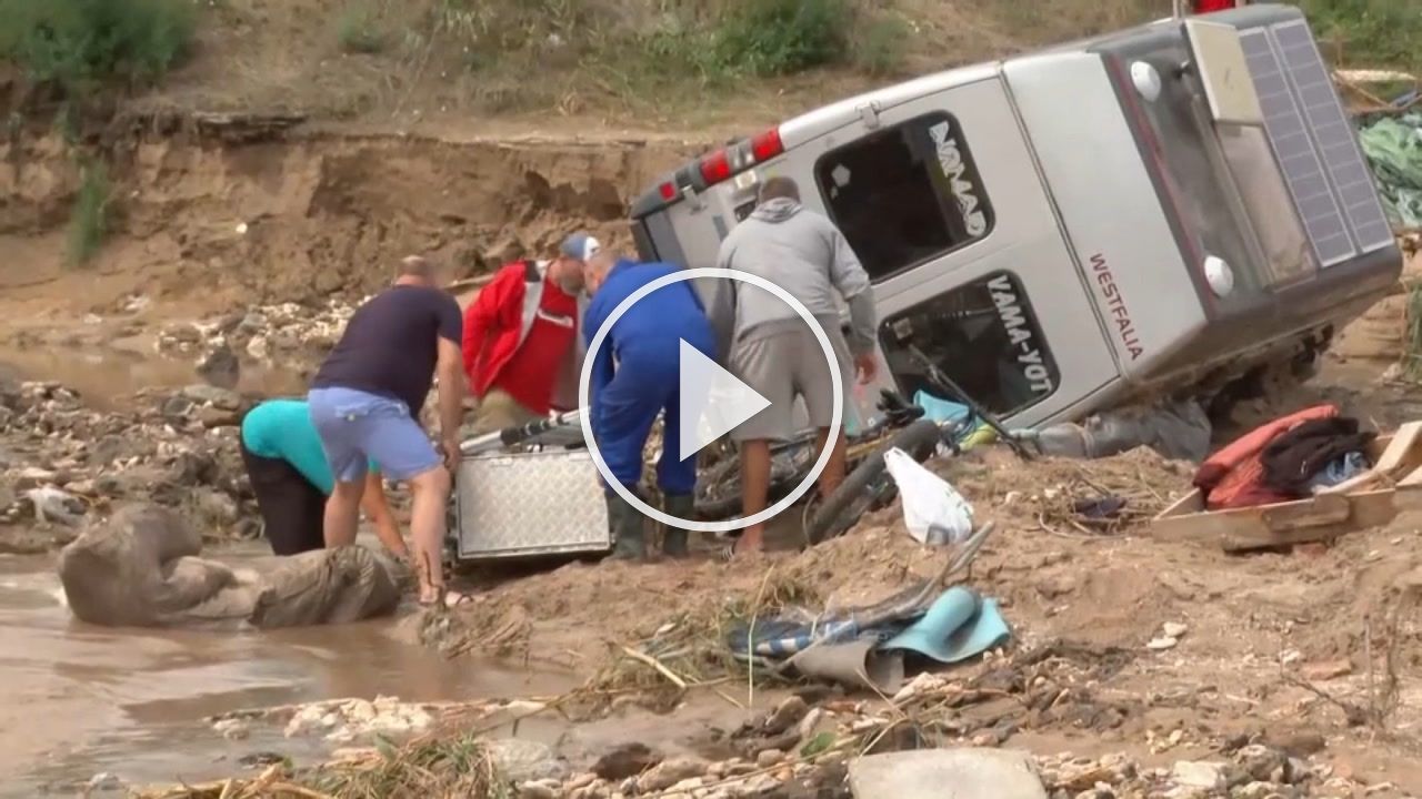 Extreme flooding hits eastern Romania