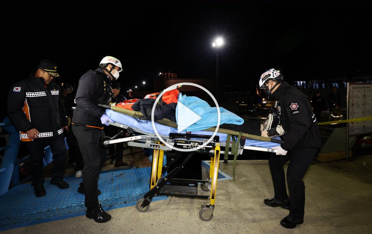 Ferry runs aground off South Korea, crew negligence suspected