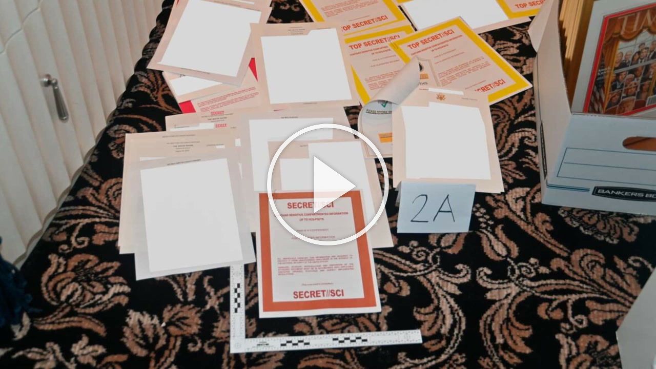 First pictures from FBI raid emerge