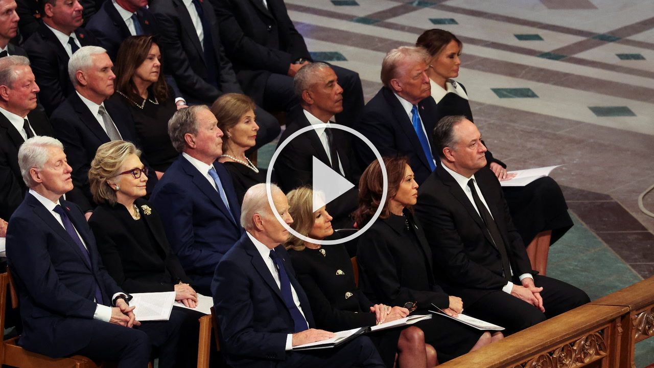 Five presidents gather to honor Jimmy Carter
