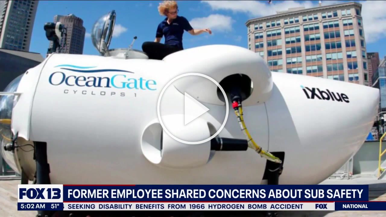 Former OceanGate employee shared concerns about sub