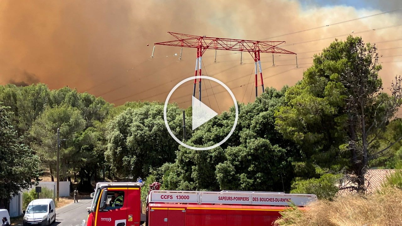 France wildfire shuts down Marseille airport