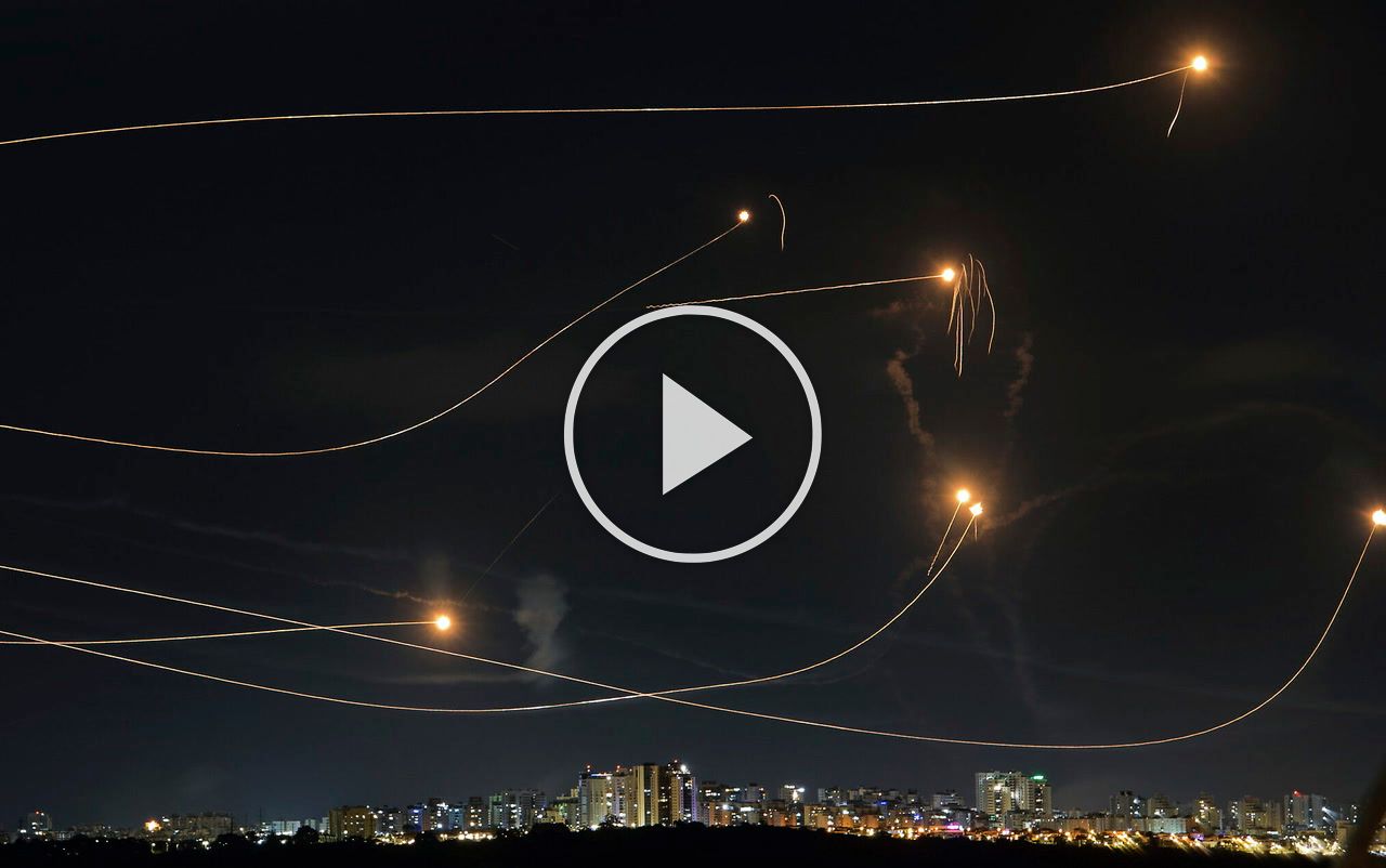 Hamas launches rocket barrage into Israel