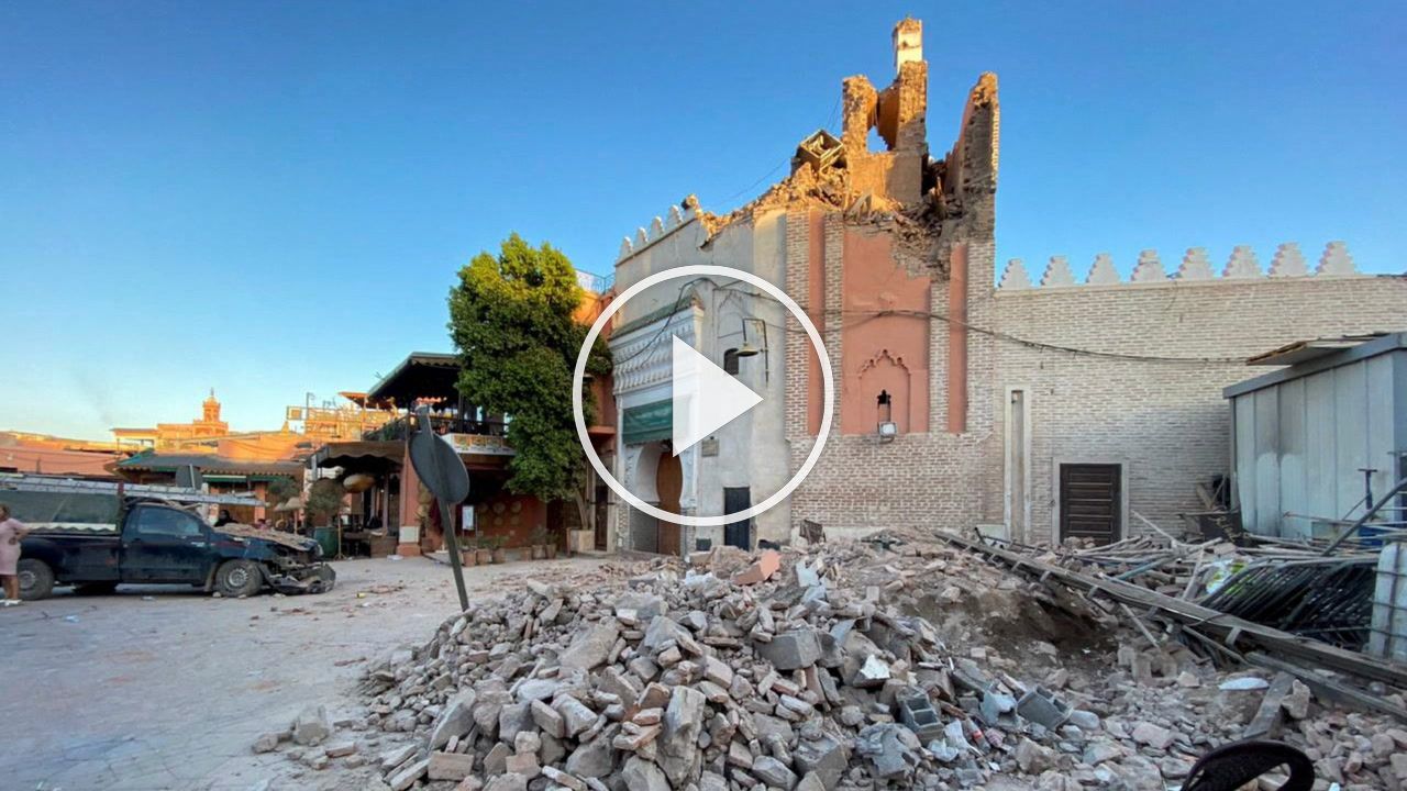 Historic Moroccan monuments crumble in quake