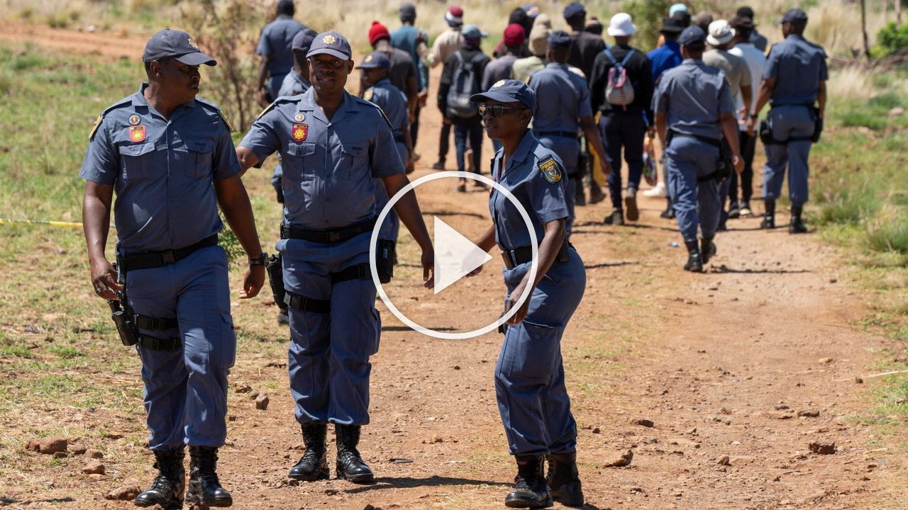Hundreds remain underground in disused South Africa mine