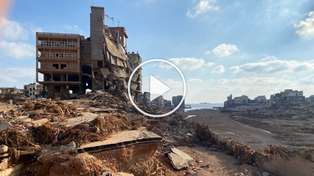 Images show extent of Derna destruction