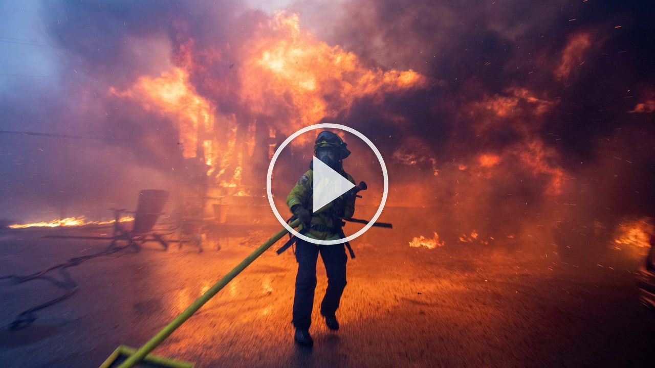 Largest California wildfire of 2025 reaches "mega fire" status