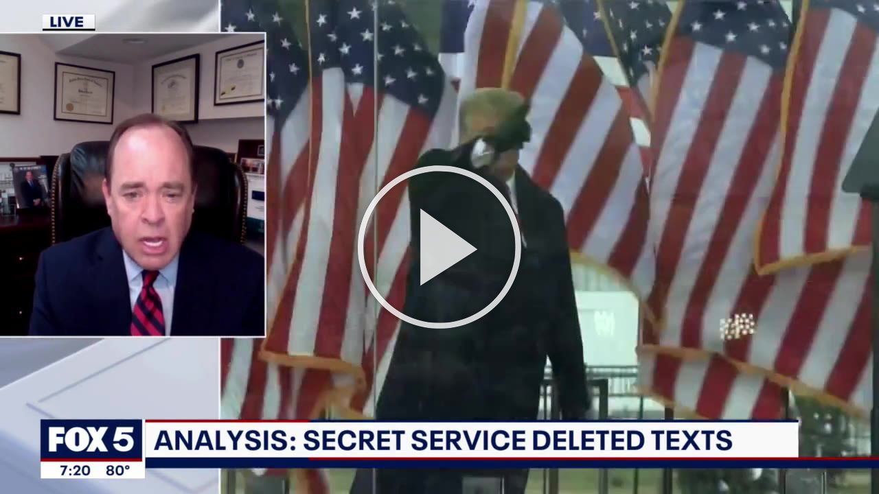 Legal ramifications of deleted secret service texts
