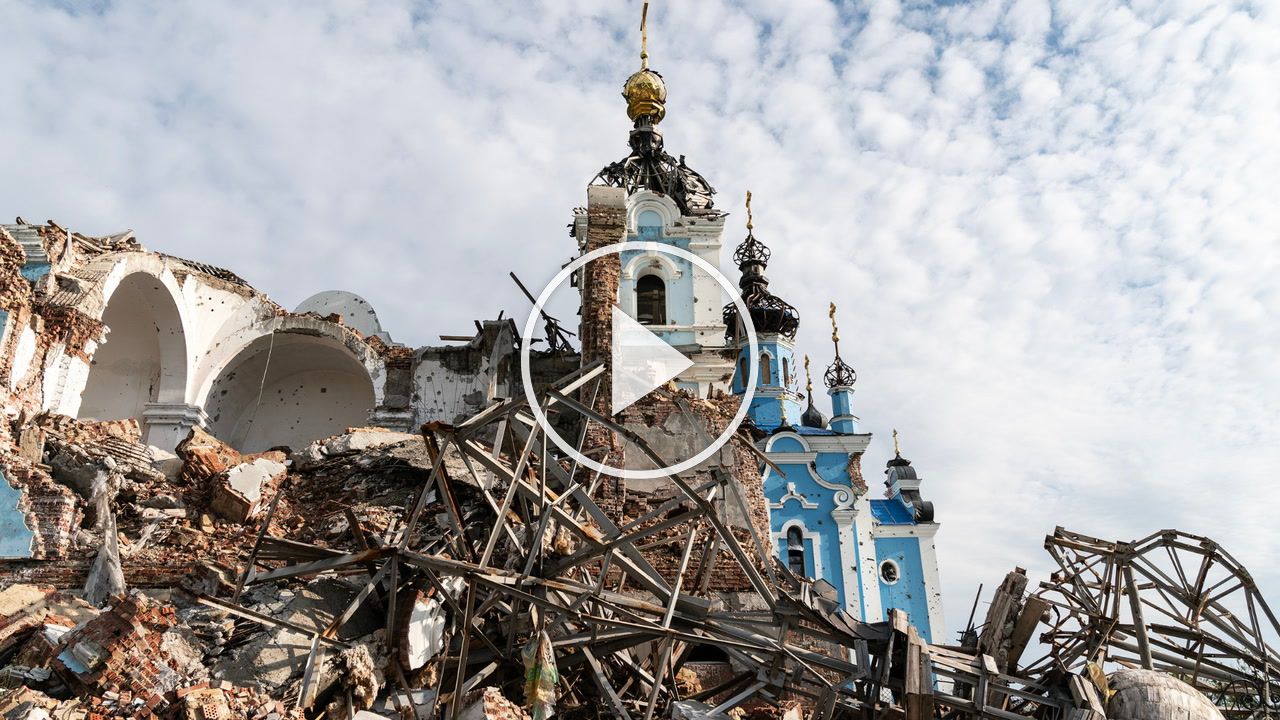 Living amongst ruins in Ukraine's Orikhiv
