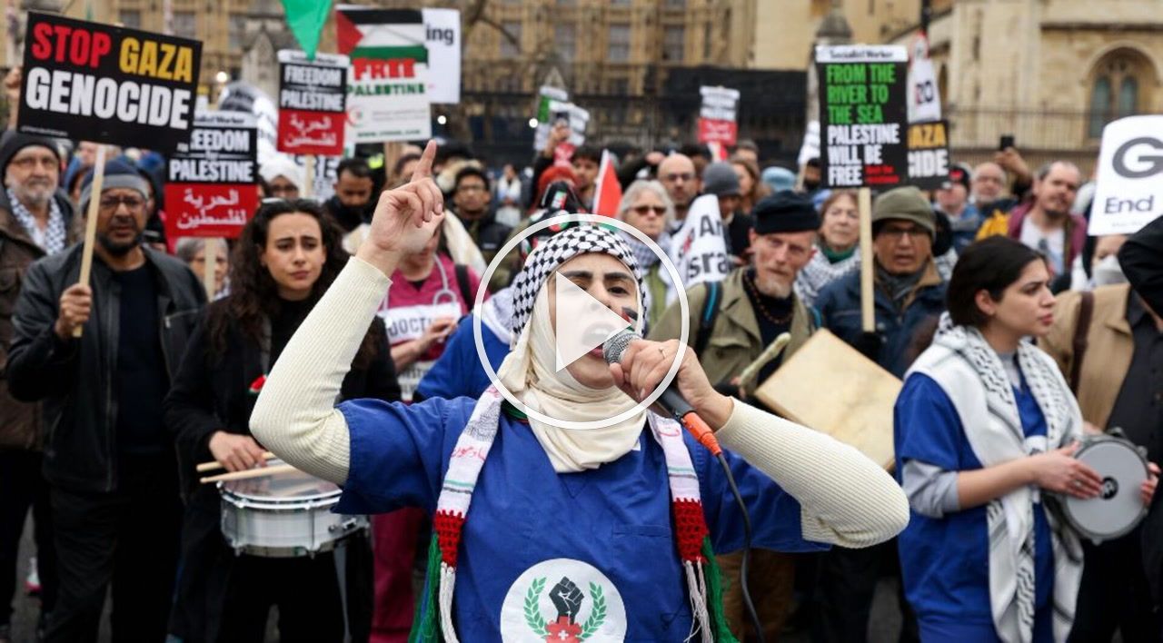 London rally calls for Gaza ceasefire