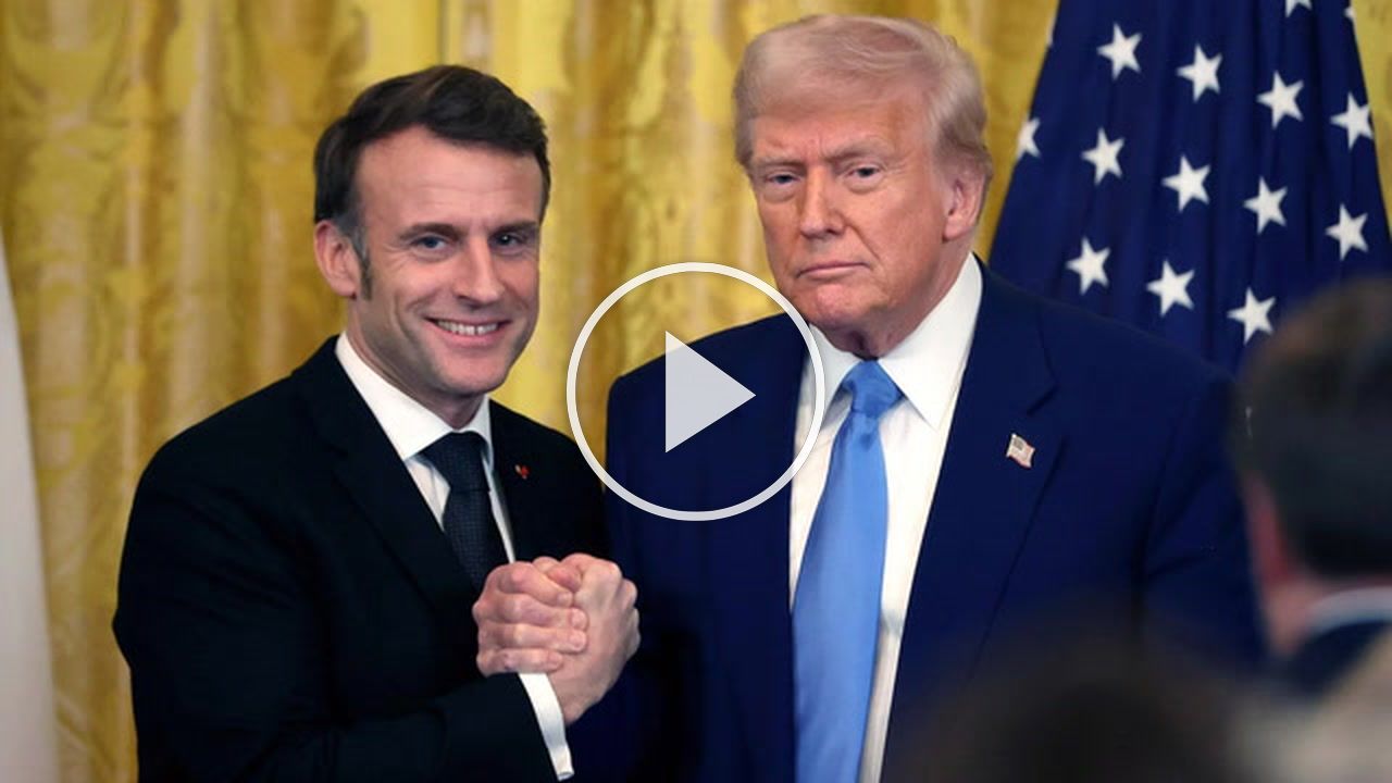 Macron, Trump offer contrasting paths to peace in Ukraine