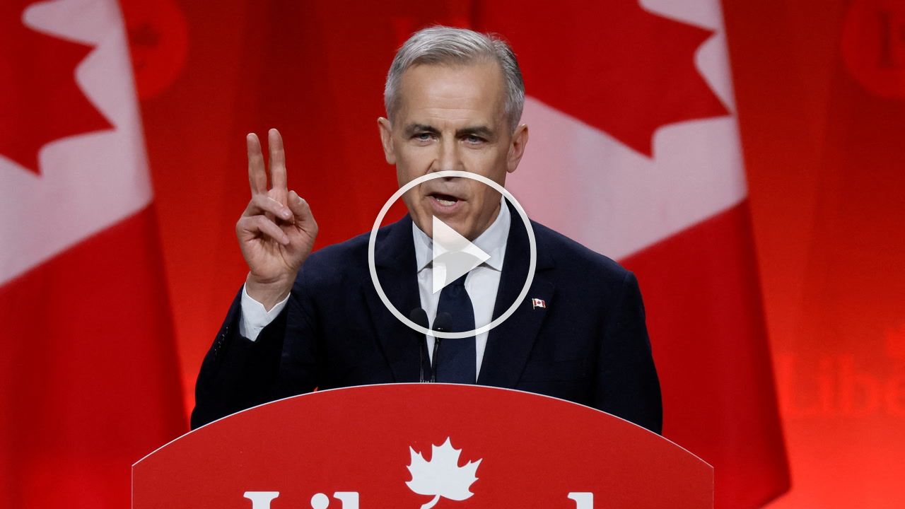 Mark Carney wins race to replace Trudeau as Canada's PM Mark Carney wins race to replace Trudeau as Canada's PM
