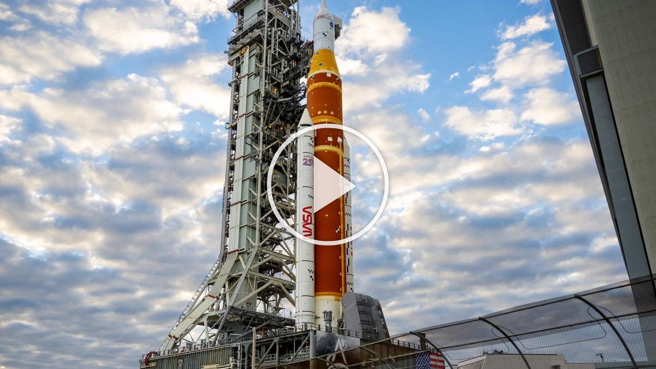 NASA begins Artemis II rollout to launchpad