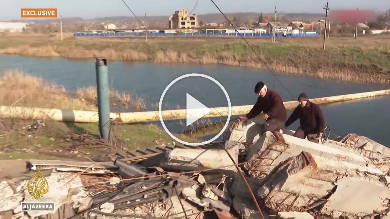 Rare access to Russia's 'next target', Bakhmut