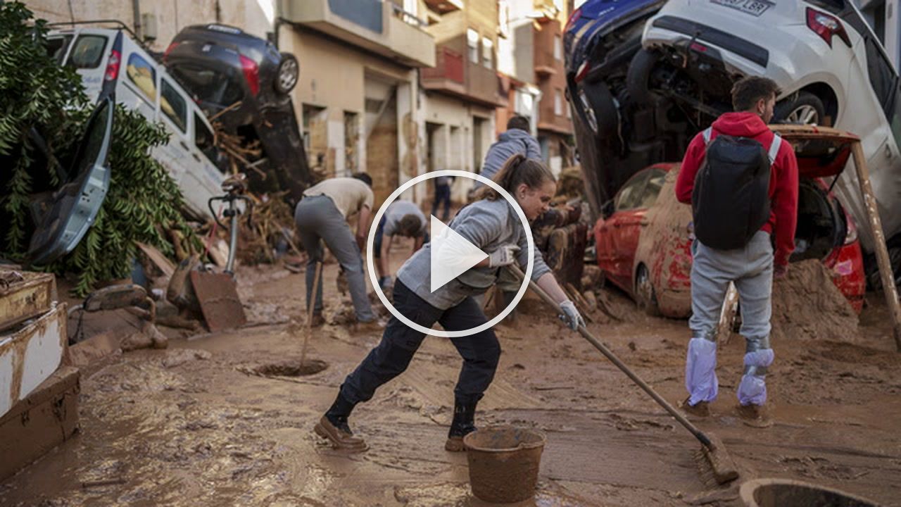 Rivers of mud in Spain could take six months to clear