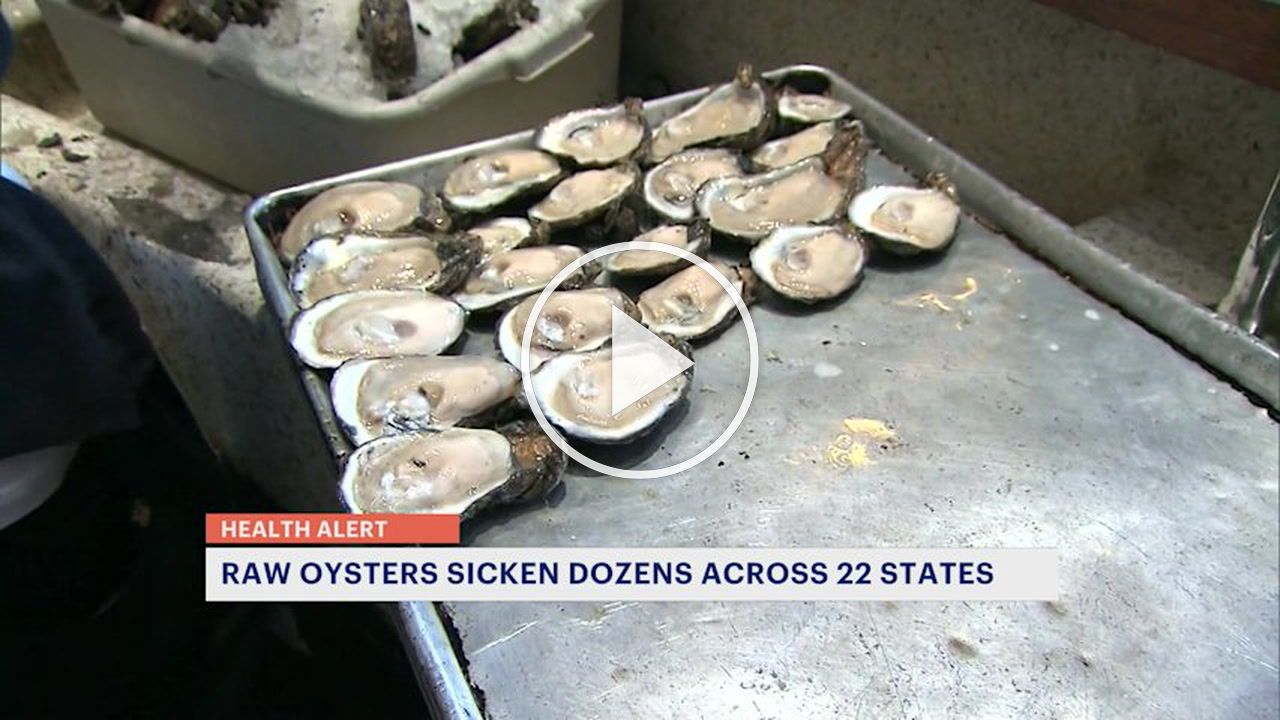 Salmonella outbreak tied to oysters in 22 states