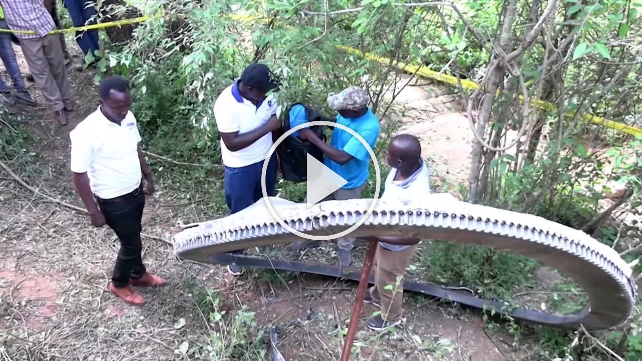 'Space object' lands in remote Kenyan village