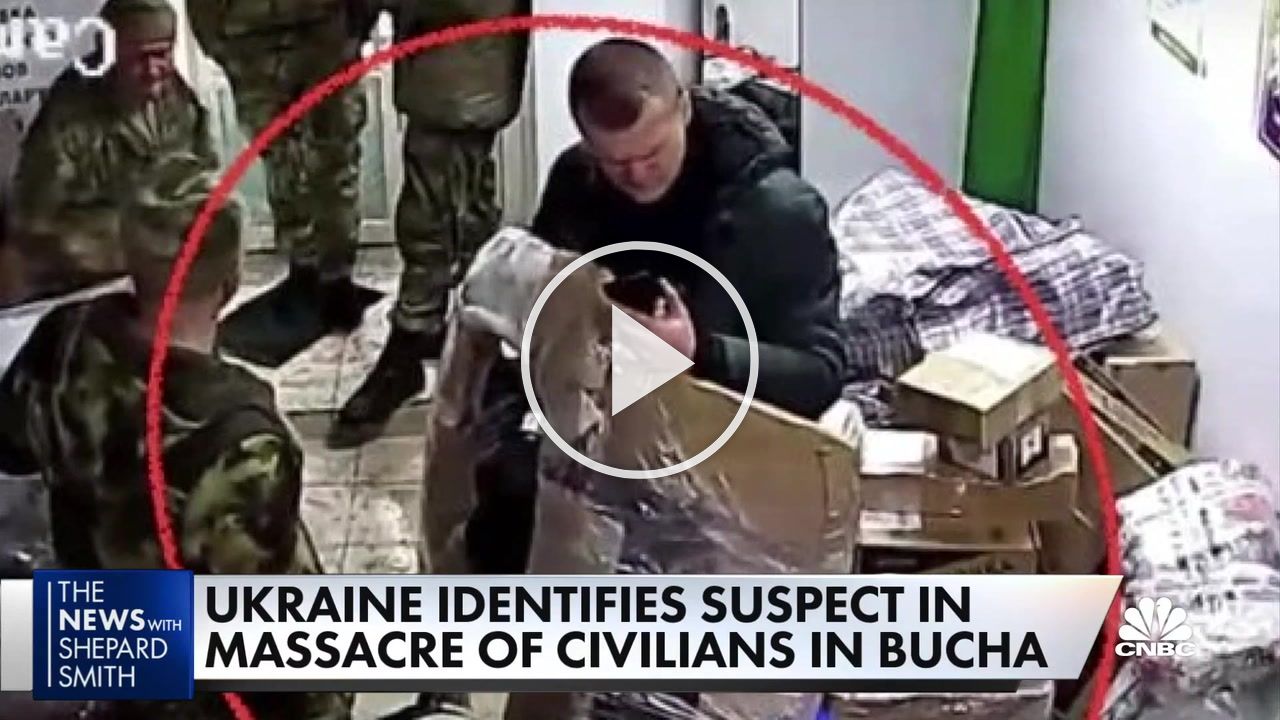 Suspect identified in Bucha murders