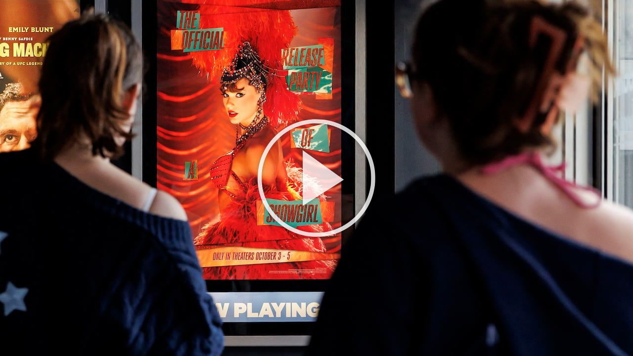 Taylor Swift brings The Life of a Showgirl to theaters