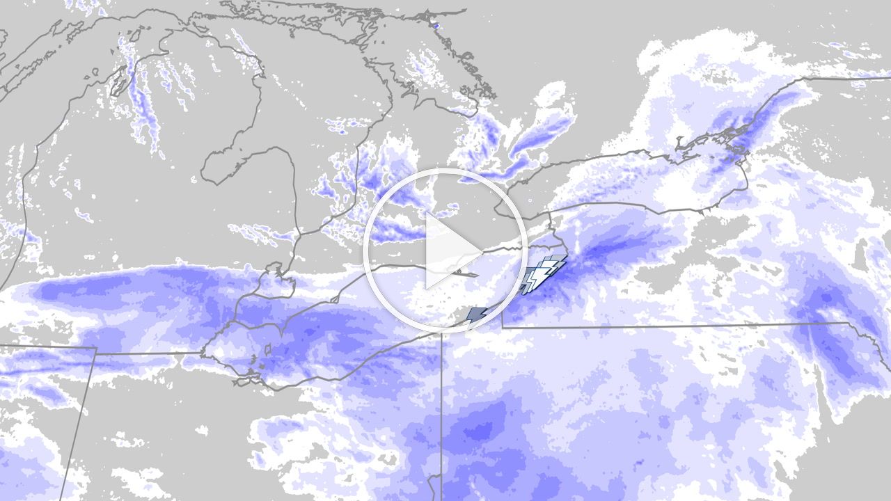 Thundersnow and snow lightning in western New York