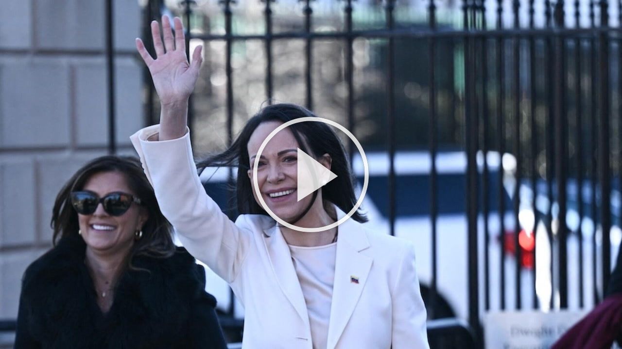 Trump meets with Venezuelan opposition leader Maria Corina Machado