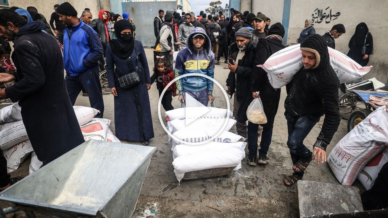 U N World Food Programme Suspends Aid In Gaza