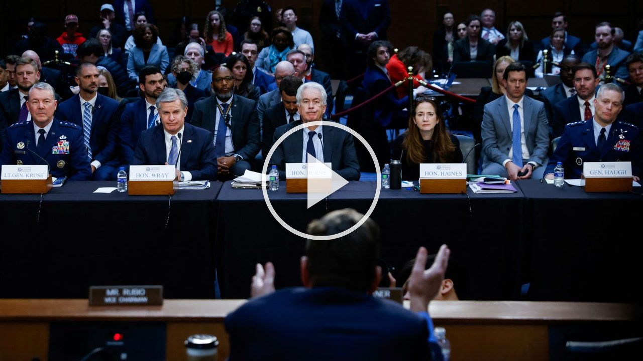 U.S. Intelligence chiefs brief Senate committee on Gaza
