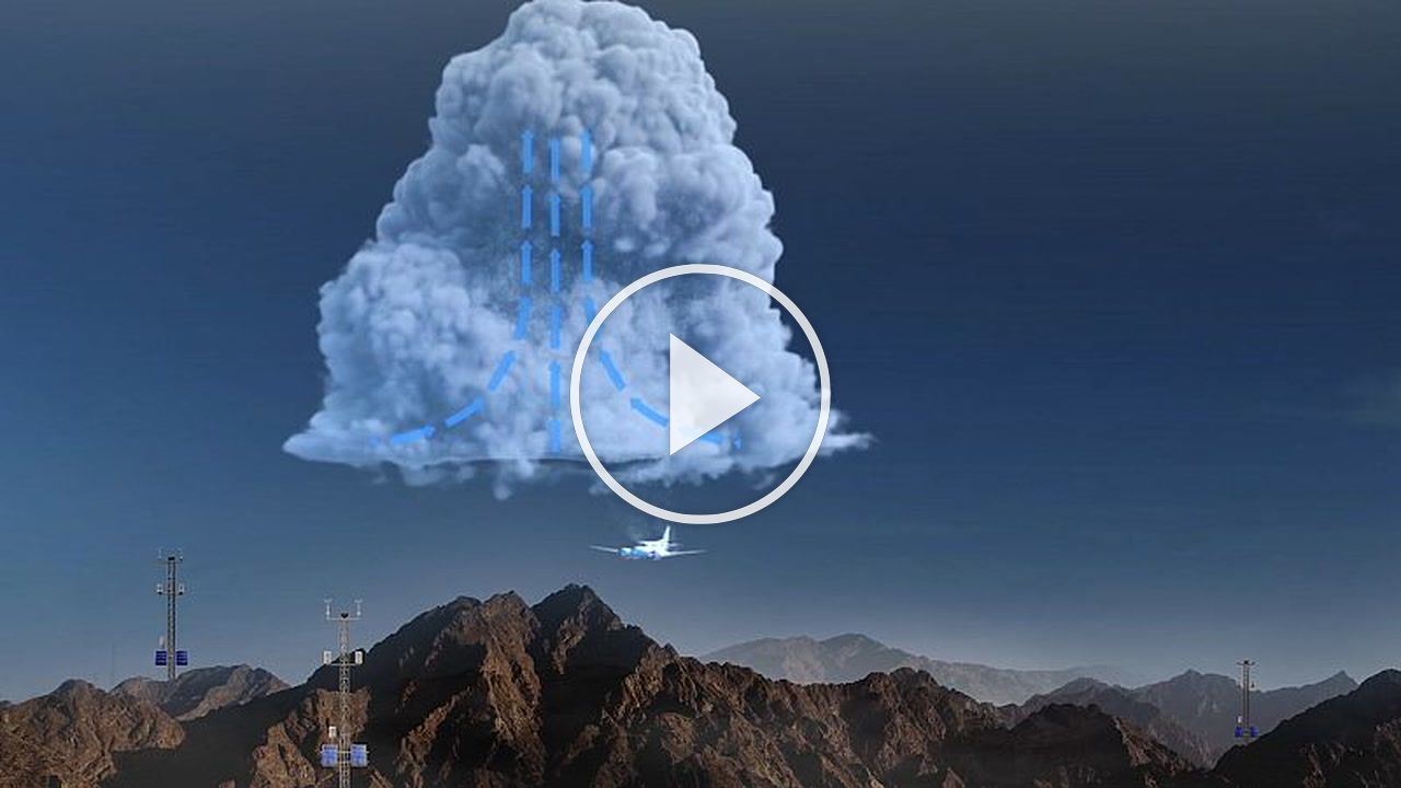 Using technology to produce rain