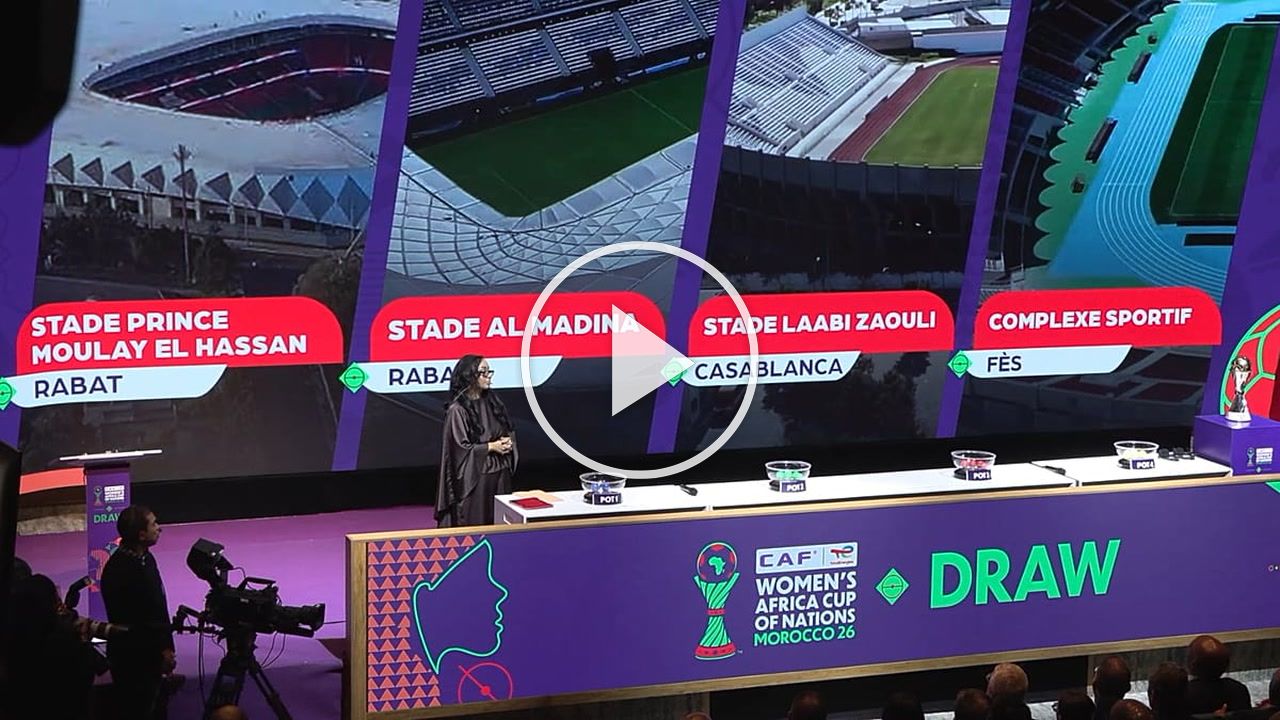 Women's AFCON 2026: Groups announced after final draw