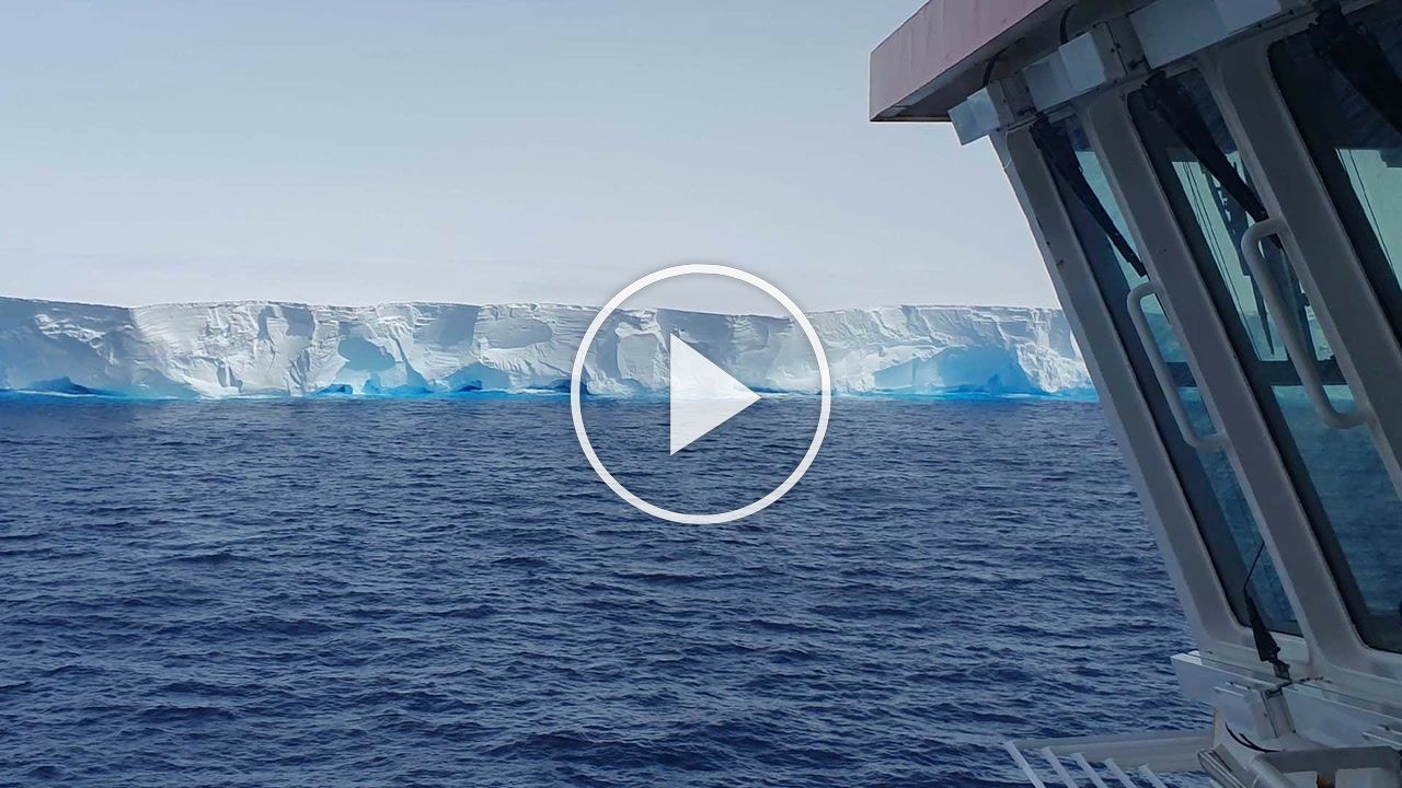 World's biggest iceberg set to collide with remote British island